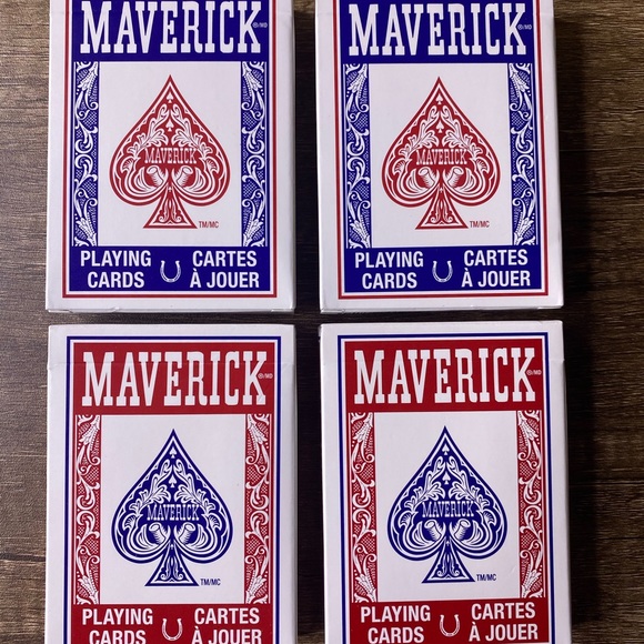 Toys | Maverick Playing Cards X 4 | Poshmark